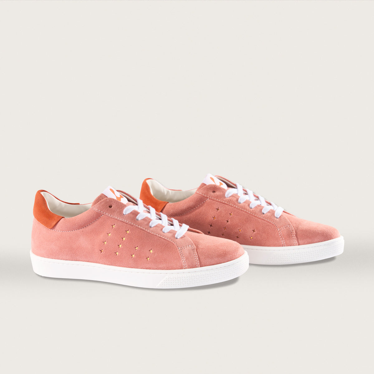 Halo Sneaker Tongue Graphic Andromeda Pink/Carnelian Orange – Lazo