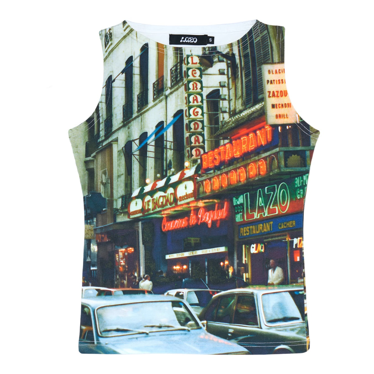 Paris Street Tank Top – Lazo